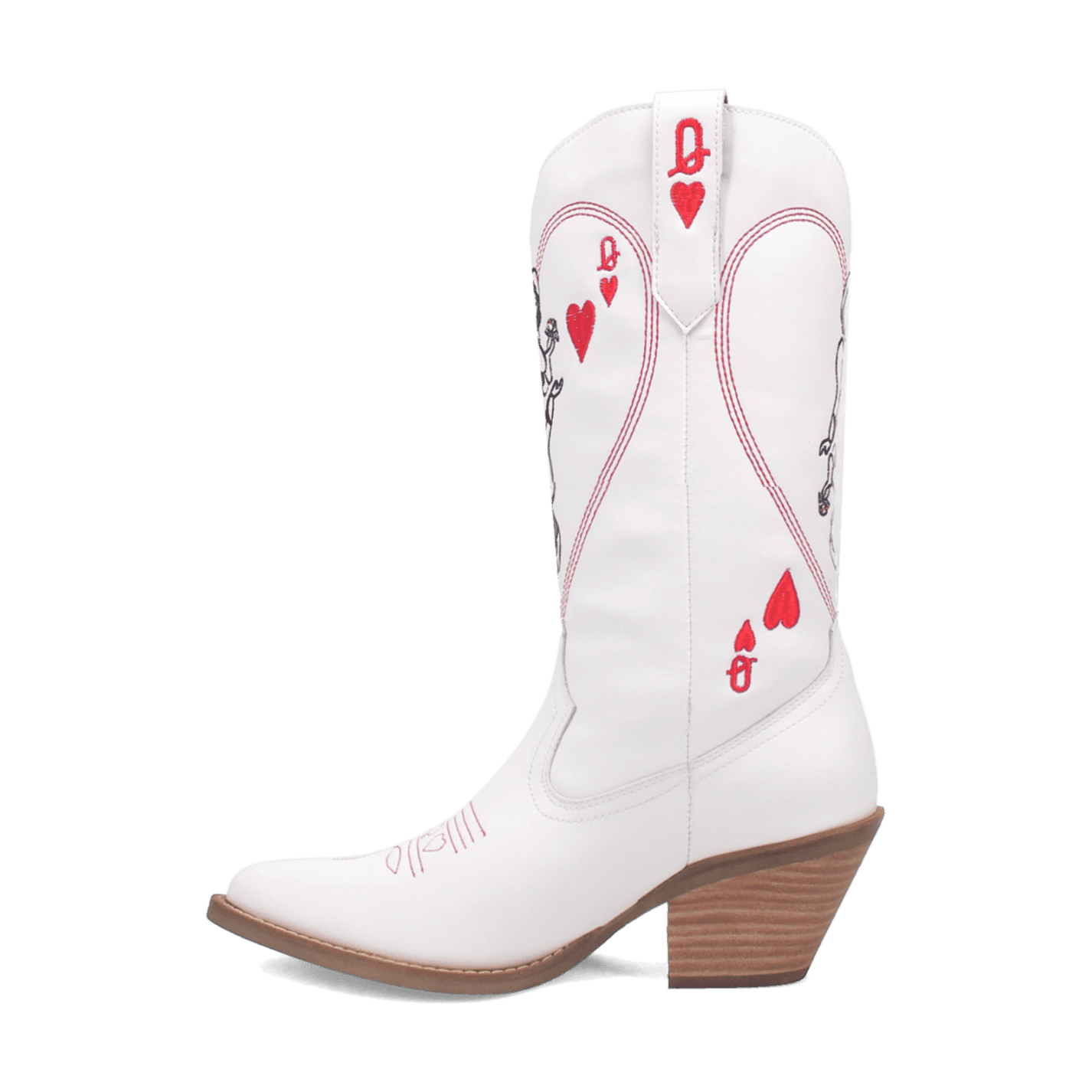 QUEEN A HEARTS LEATHER BOOT – Dingo1969
