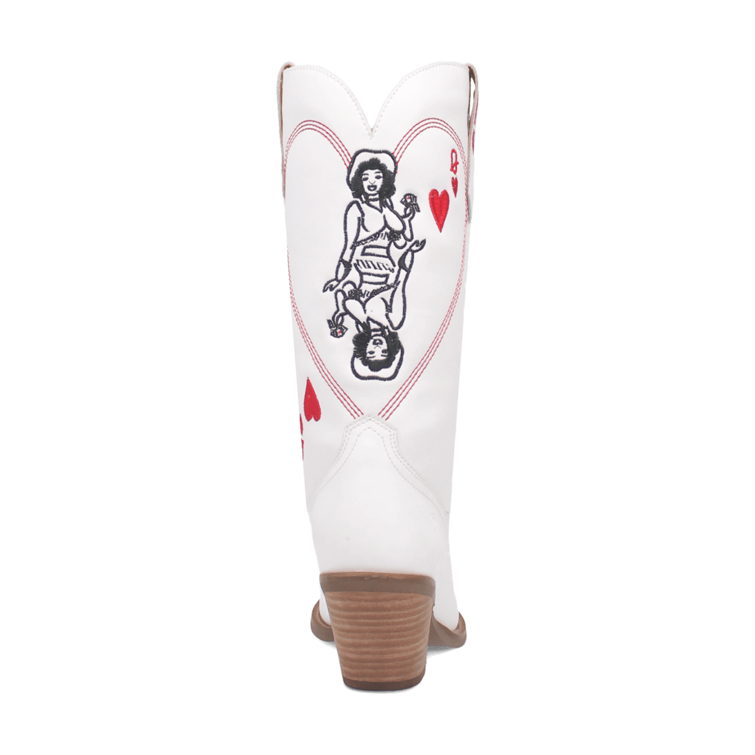 QUEEN A HEARTS LEATHER BOOT – Dingo1969