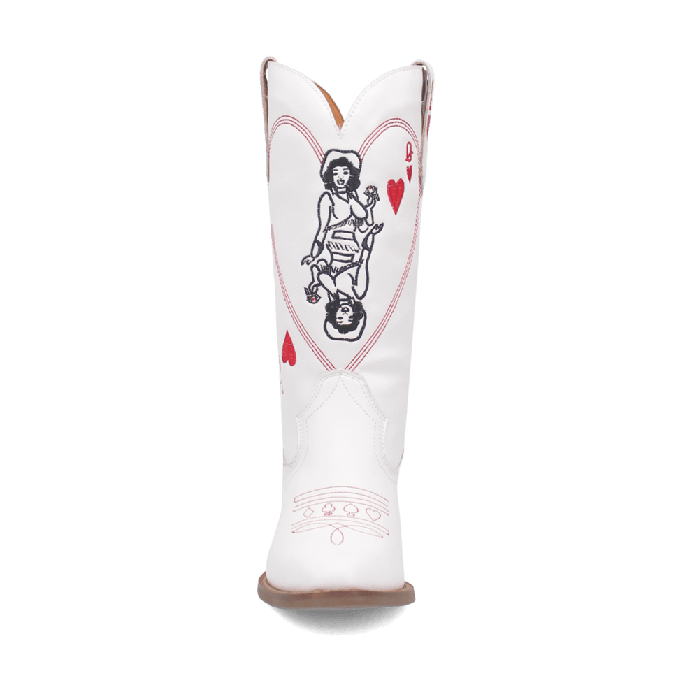 QUEEN A HEARTS LEATHER BOOT – Dingo1969